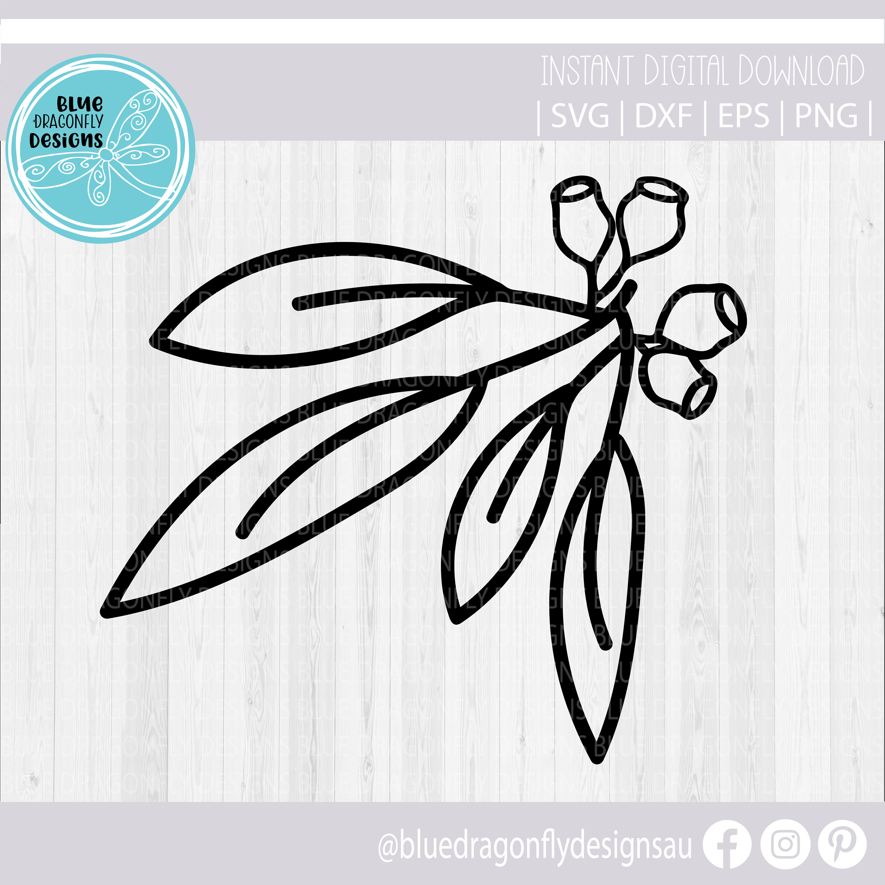 Gumnut Leaves SVG | Gum Leaves SVG | Aussie Gum Leaves SVG | Australian ...