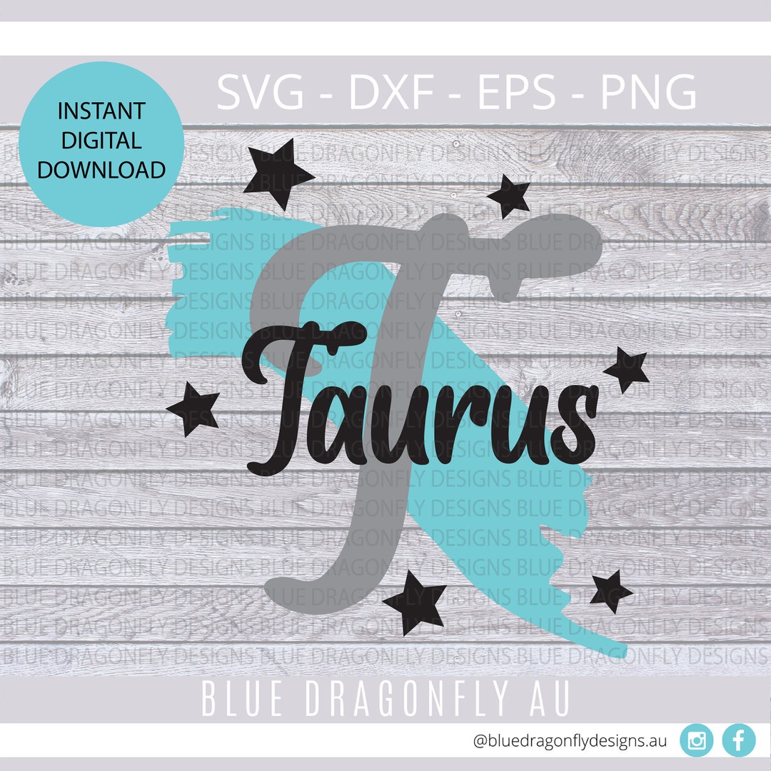 Taurus SVG Star Sign SVG Astrology SVG Zodiac Svg Birthday Svg Svg for ...