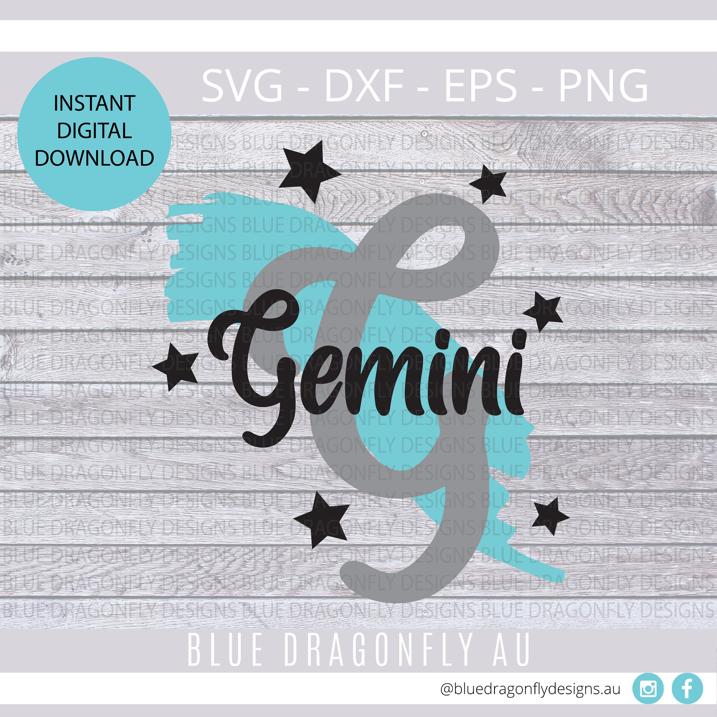 Gemini SVG Star Sign SVG Astrology SVG Zodiac Svg Birthday Svg Svg for ...