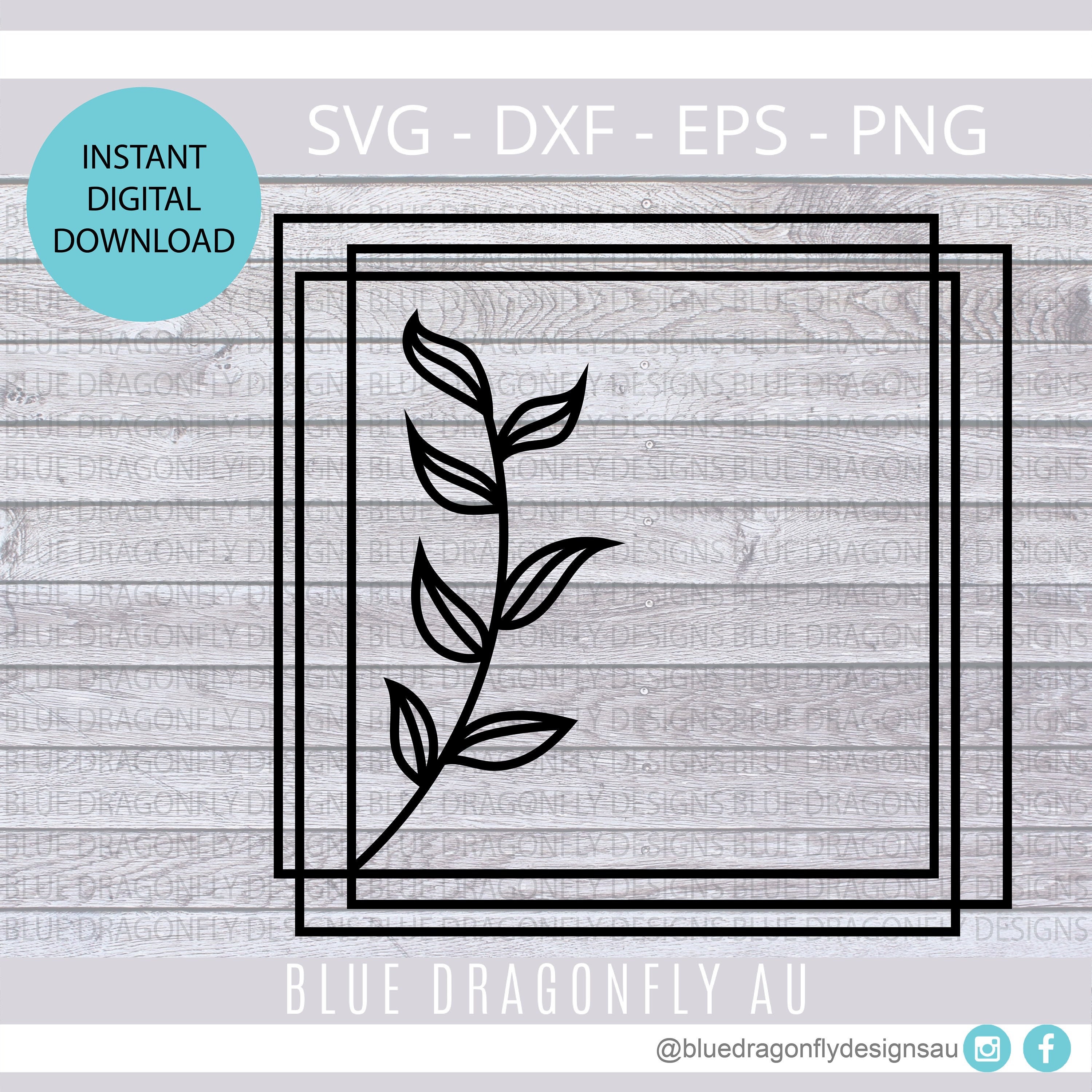 Square Monogram Frame SVG Monogram Blank SVG Monogram Floral Svg svg ...