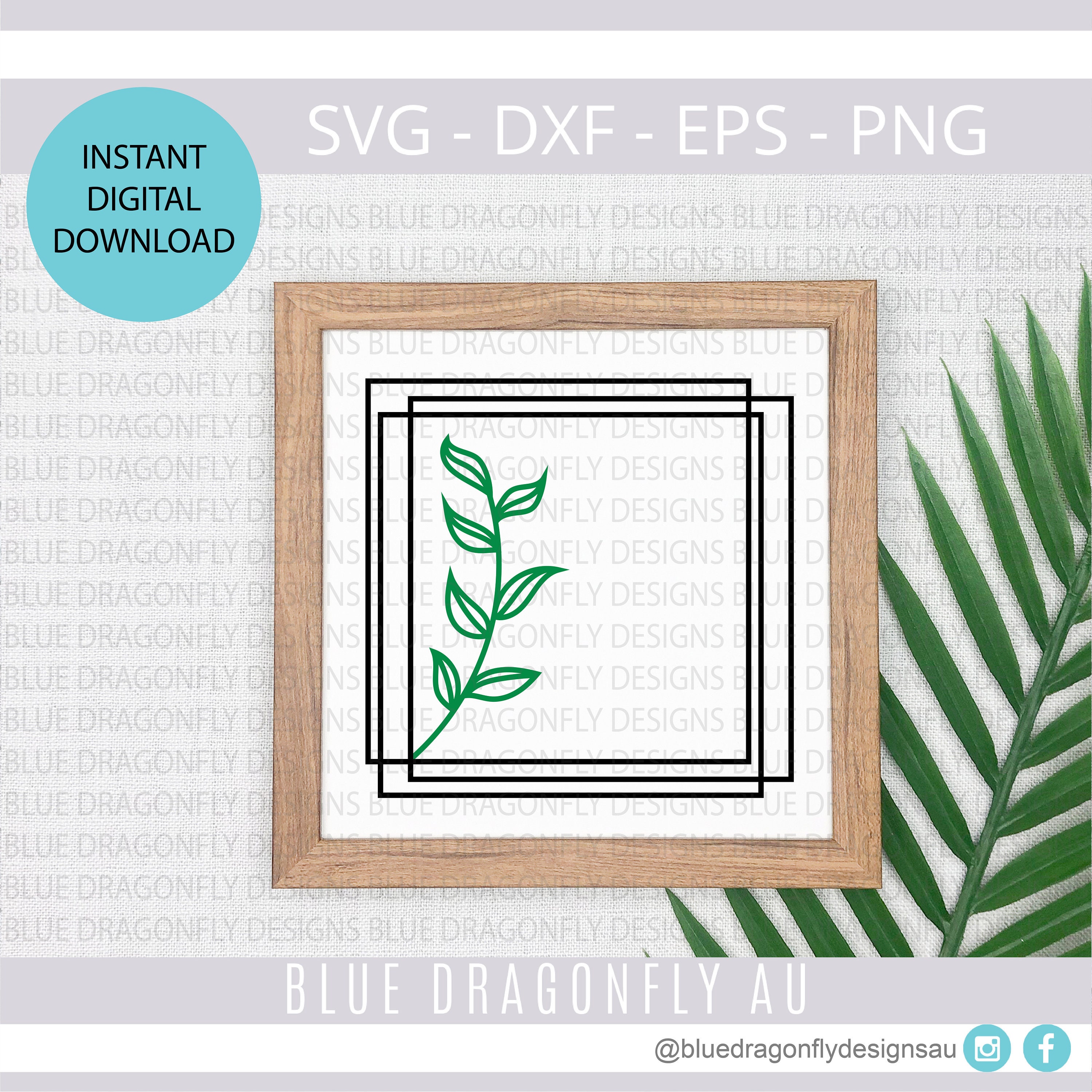 Square Monogram Frame SVG Monogram Blank SVG Monogram Floral Svg svg ...