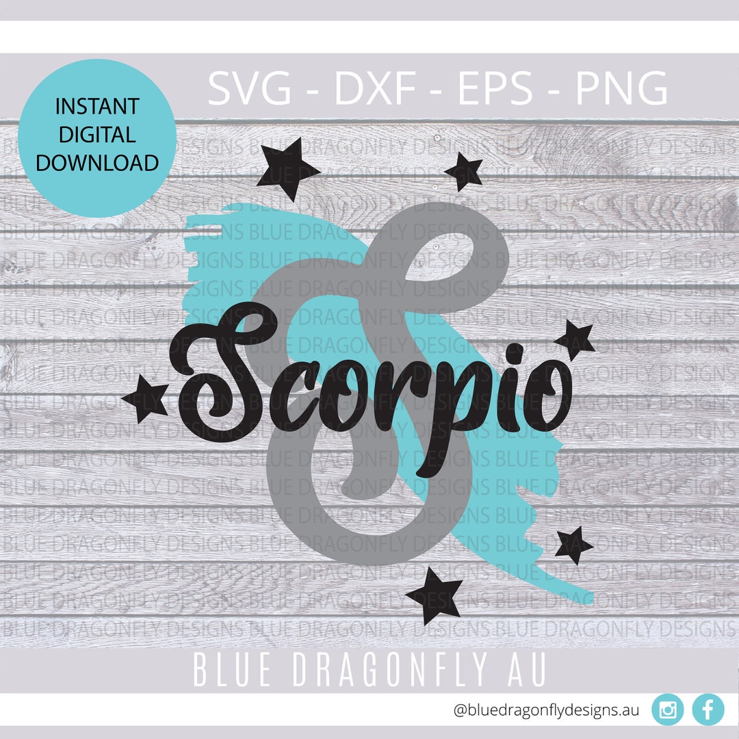 Scorpio SVG - Star Sign SVG - Astrology SVG - Zodiac Svg - Birthday Svg ...