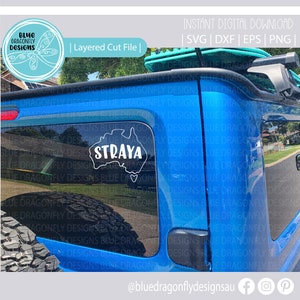 Australia Map SVG | Straya SVG | Australia Day Svg | Ozzie Svg | Aussie ...