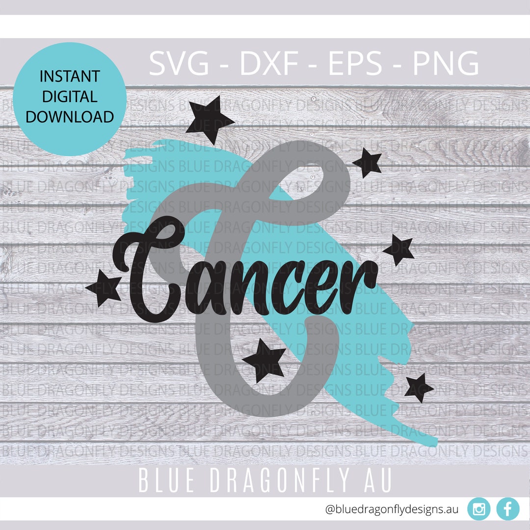 Cancer SVG Star Sign SVG Astrology SVG Zodiac Svg Birthday Svg Svg for ...