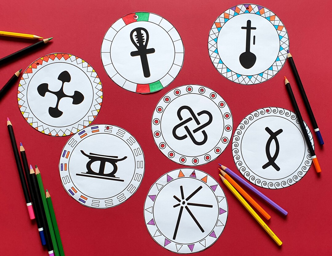 Kwanzaa Activity Printables 10 Digital Coloring Pages - Decorations for ...