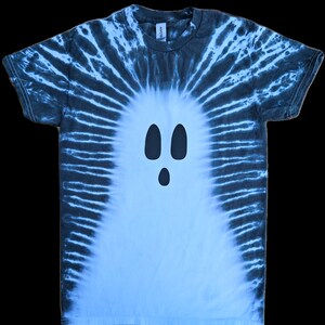 Ghost Tie Dye Tee Shirt, Halloween, Spooky, Boo Ghost - Etsy