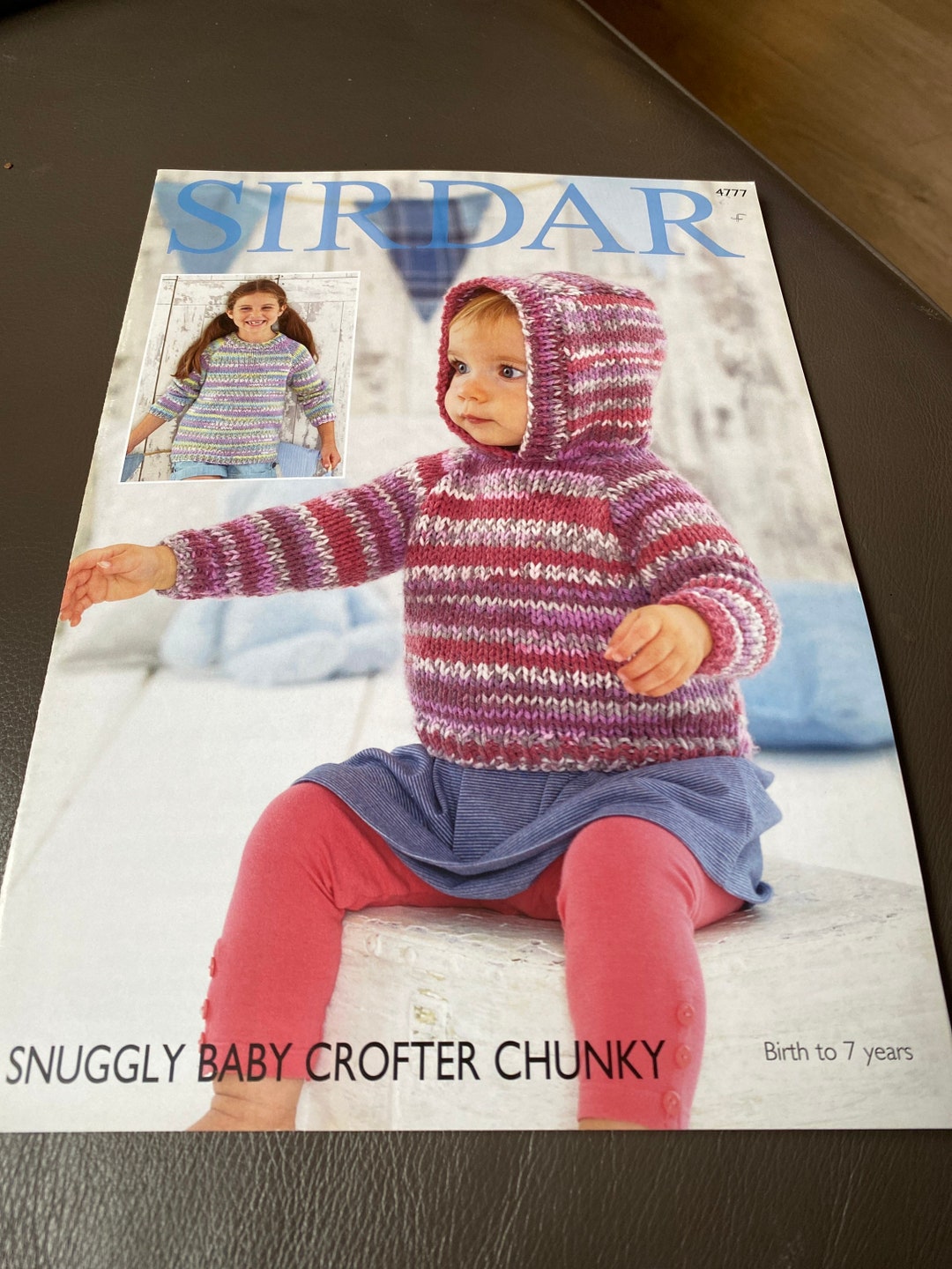 Sirdar Baby Crofter Chunky Pattern Number 4777 88 - Etsy