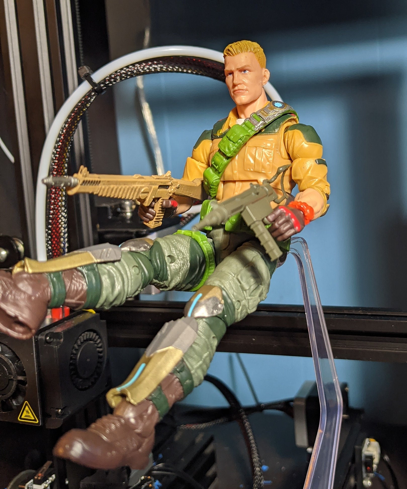 1/12 Scale Duke's M-32 Submachine Gun - Etsy