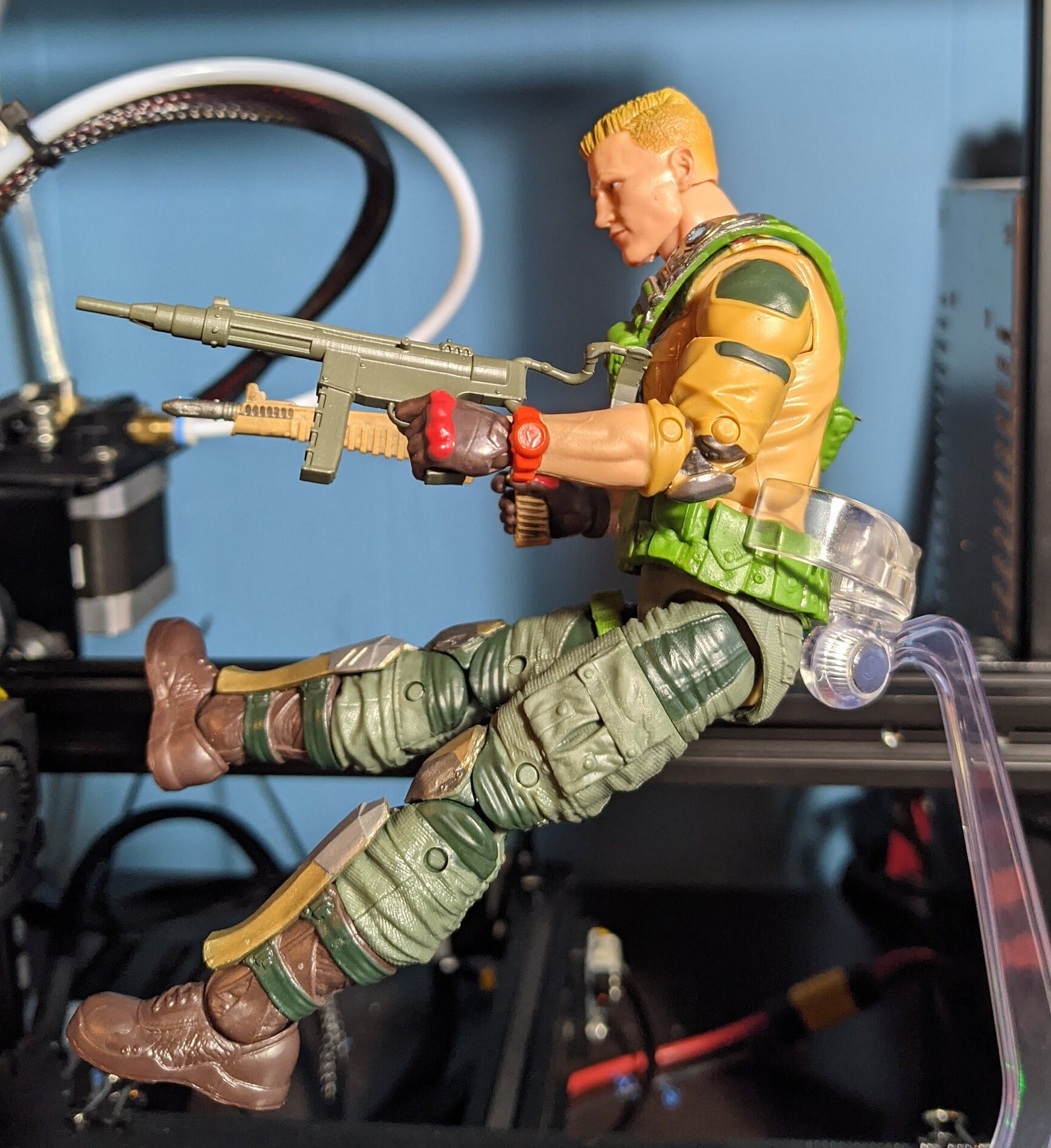 1/12 Scale Duke's M-32 Submachine Gun - Etsy