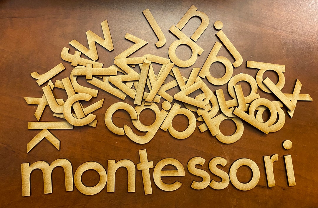 Montessori Movable Alphabet - Etsy
