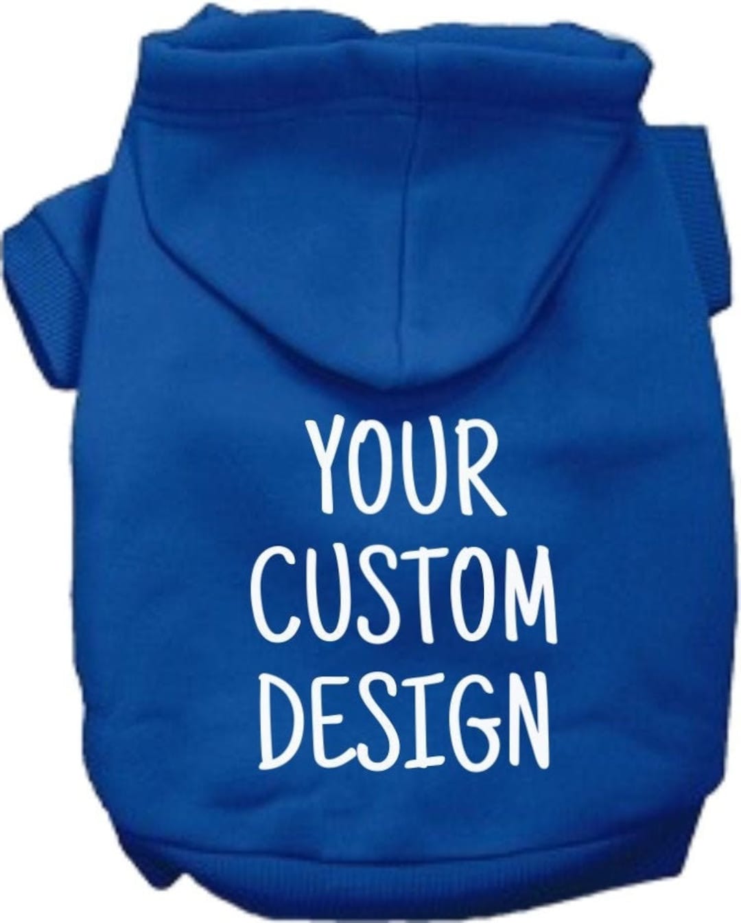 Personalized Dog Hoodie, Custom Pet Hoodie, Best Dog Gift, Design Your Own Dog Hoodie, Large ...