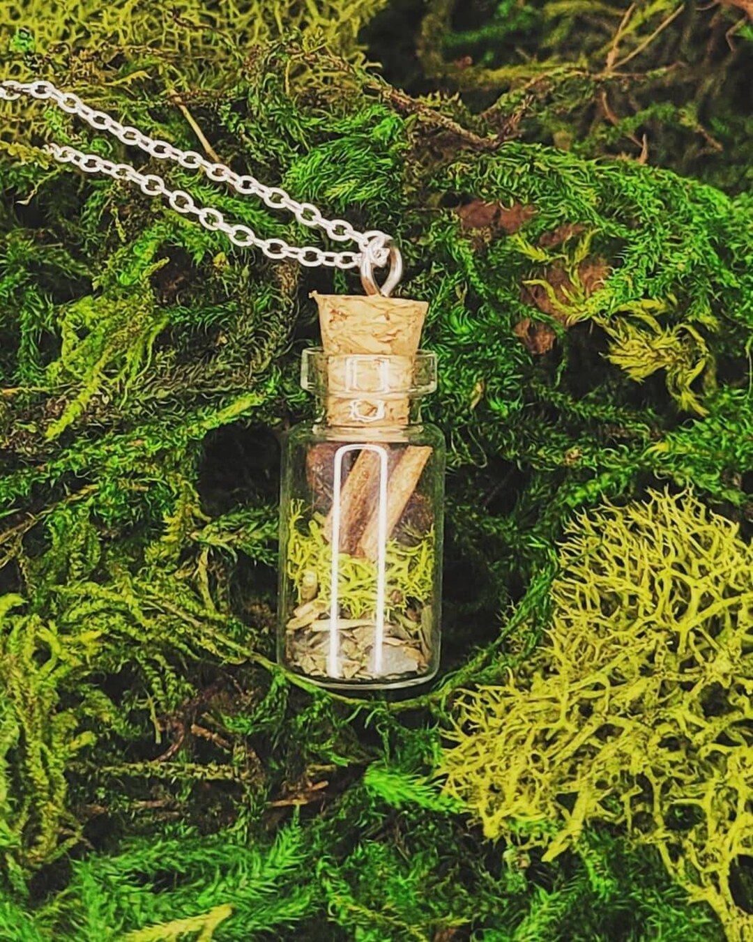 Good Luck Spell Jar Necklace | Rjspellworks - Etsy