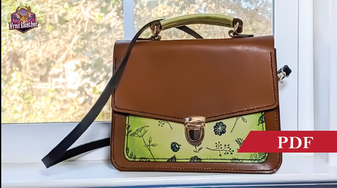 Pdf>> Forest Themed Satchel Bag Leather Working Patterns Digital Files ...