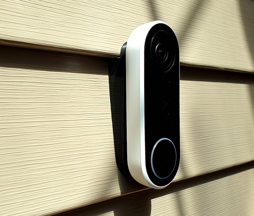 Google Hello Nest Wired Video Doorbell Vinyl Siding Mounting Adapter ...