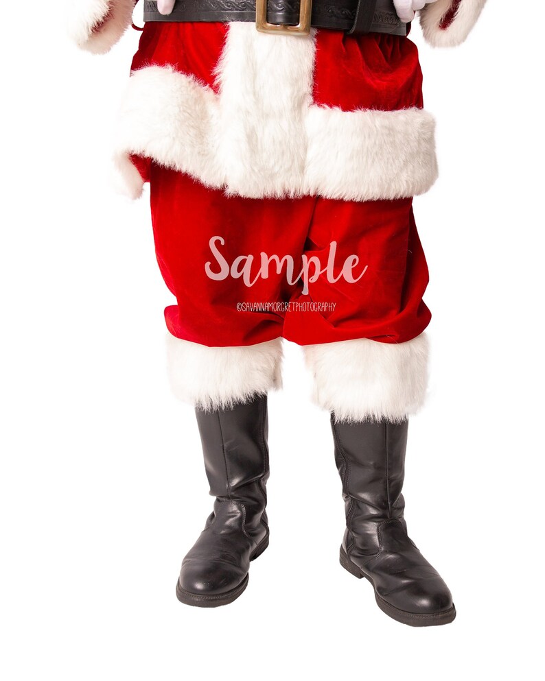 Simple Santa Overlays - Etsy