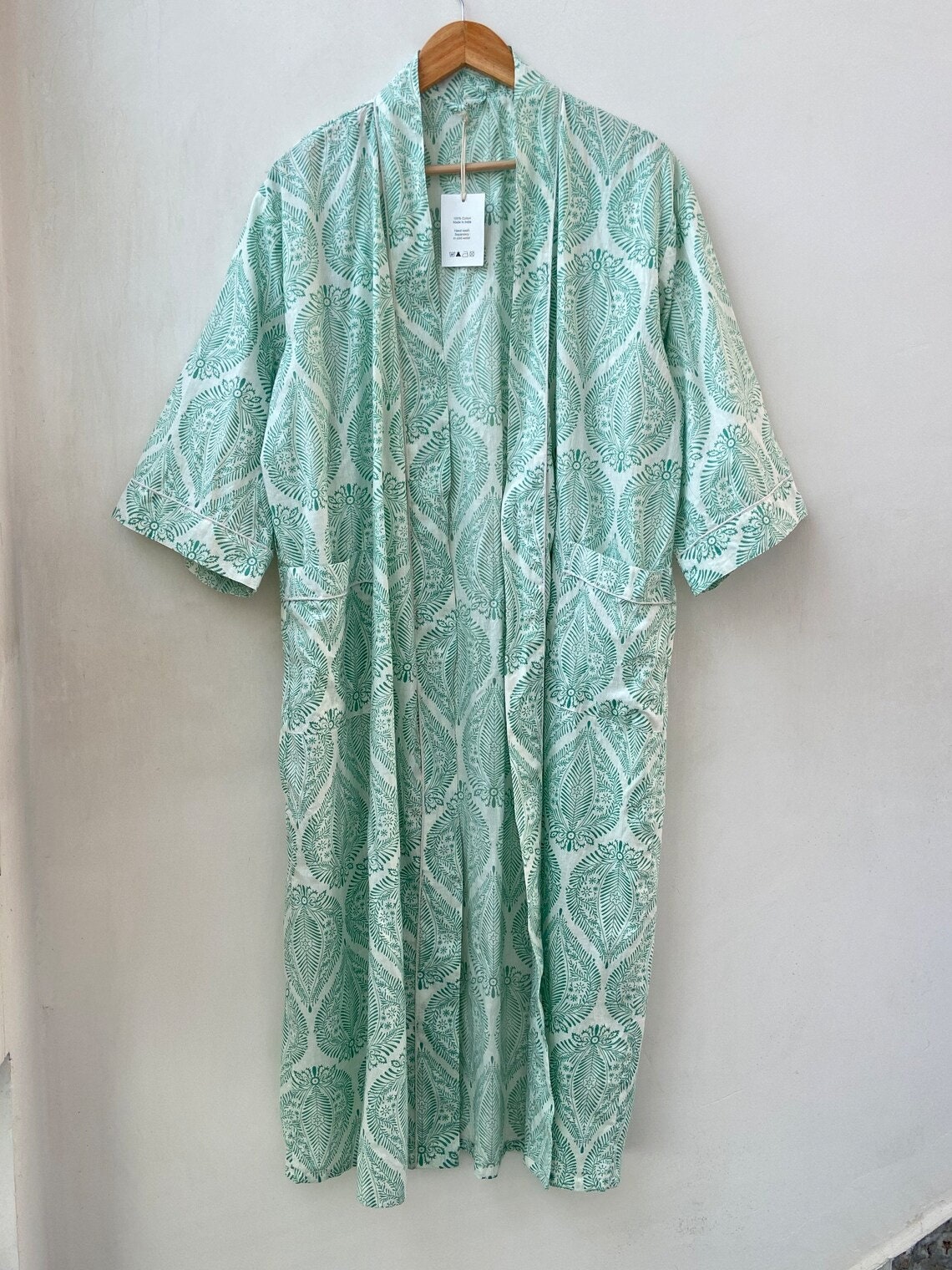 Block Print Robes Hand Block Print Kimono Anokhi Print - Etsy