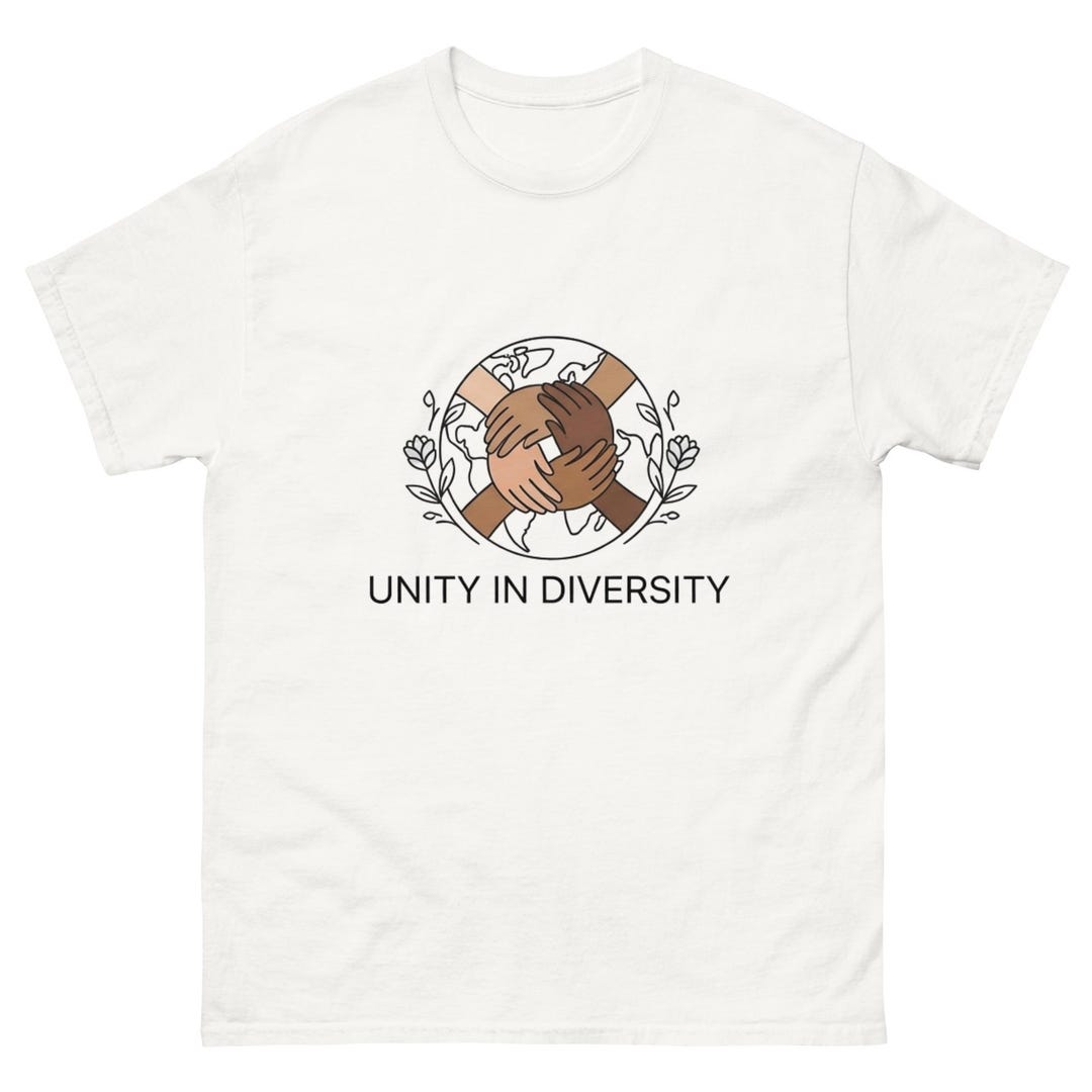 Unity in Diversity Equality T-shirt | Npvelty Tshirt - Etsy