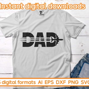 Pilot Dad Svg, Pilot & Airplane Svg, Pilot Shirt Design Svg, Dad Pilot ...
