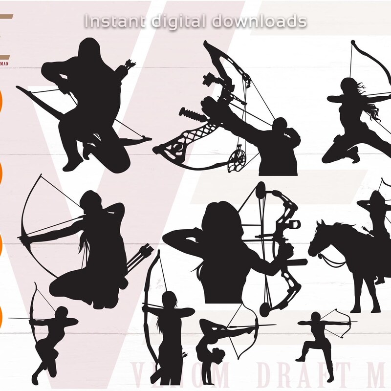 Archery Svg - Etsy