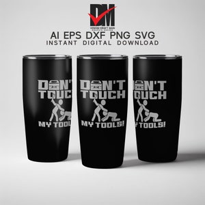 Don't Touch My Tools Svg, Mechanic Svg, Funny Toolbox Vinyl Decal ...