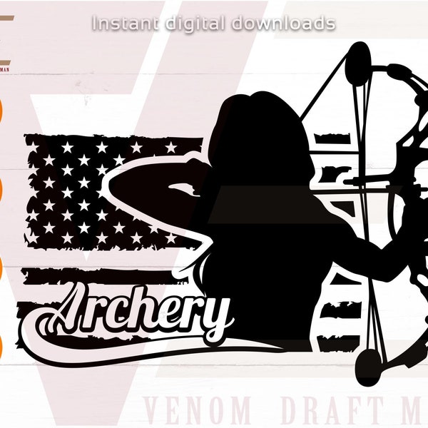 Hunting Arrow Flag Svg - Etsy