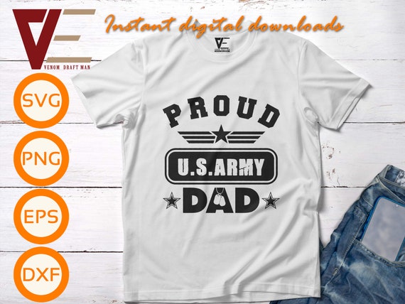 Proud US Army Dad Svg Military Dad Svg Grandpa Veteran Svg - Etsy Australia