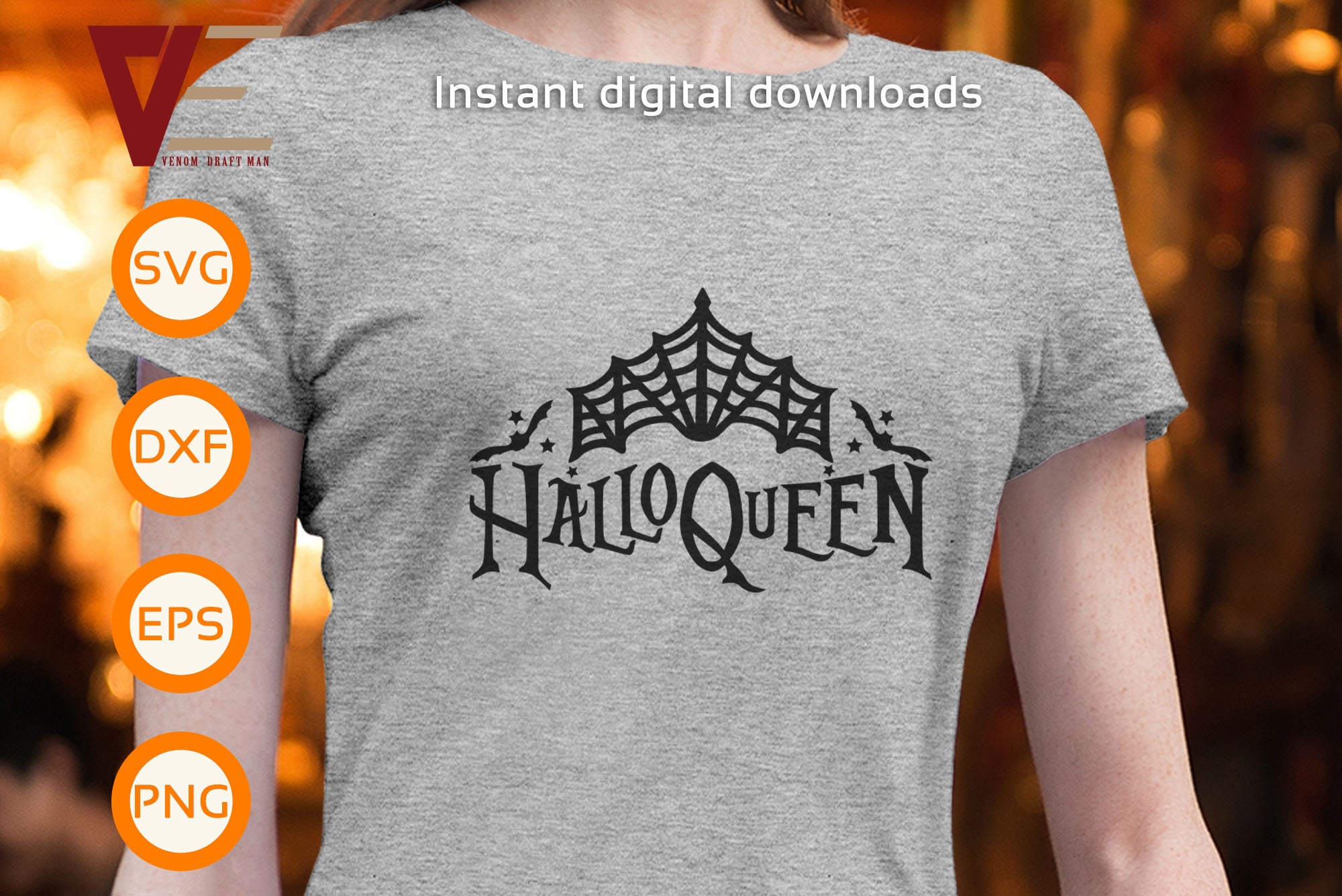 Halloqueen Svg Halloween Queen Svg Funny Halloween Quote - Etsy