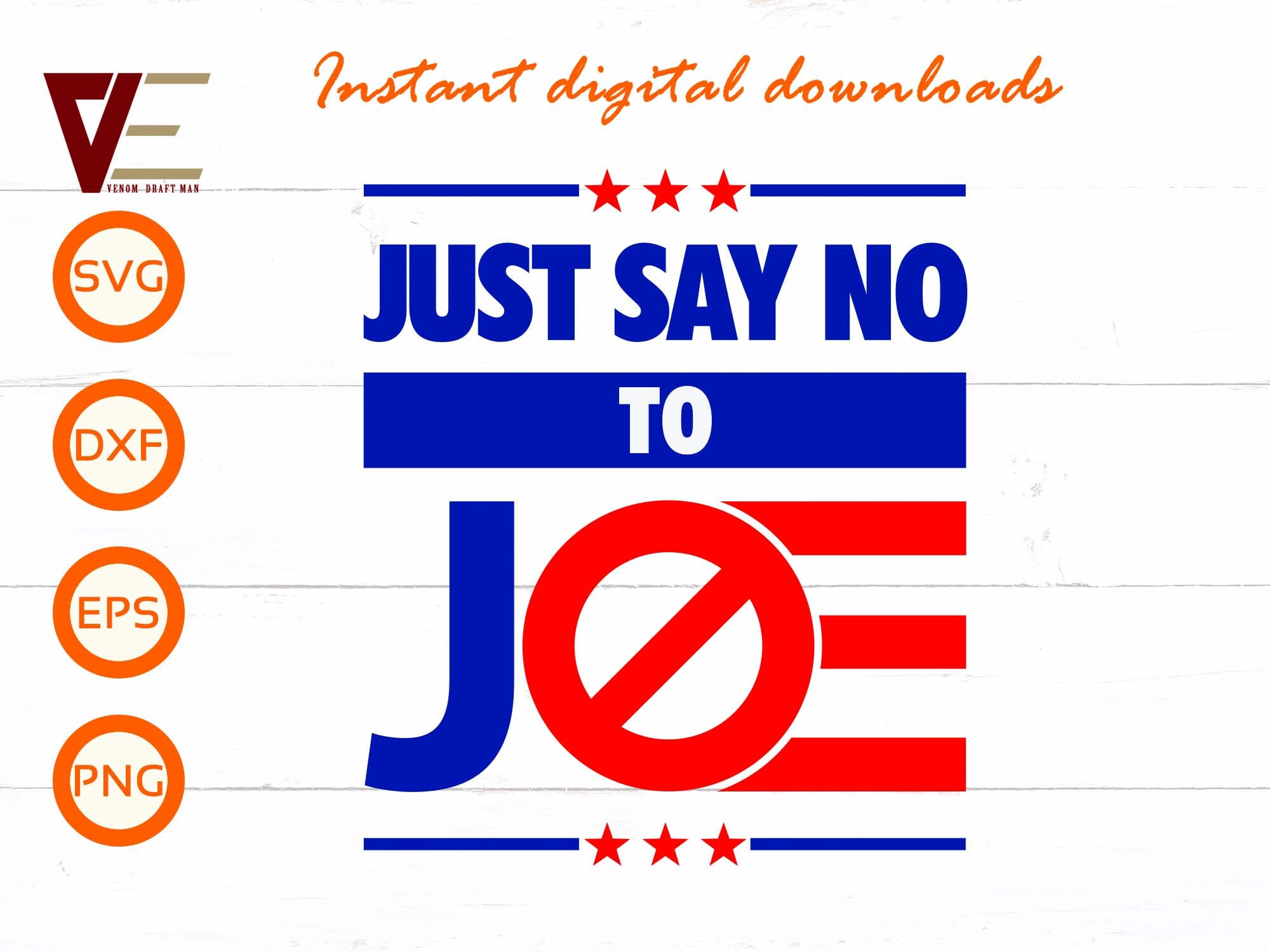 Just Say No to Joe Svg Let's Go Brandon Svg Funny - Etsy