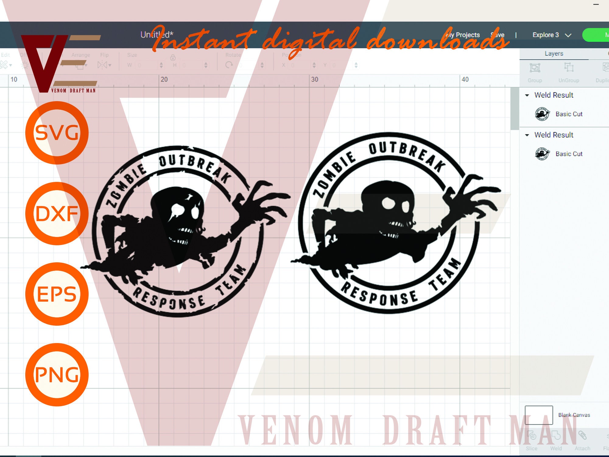 Zombie Outbreak Response Team SVG Zombie Crew Halloween Svg - Etsy