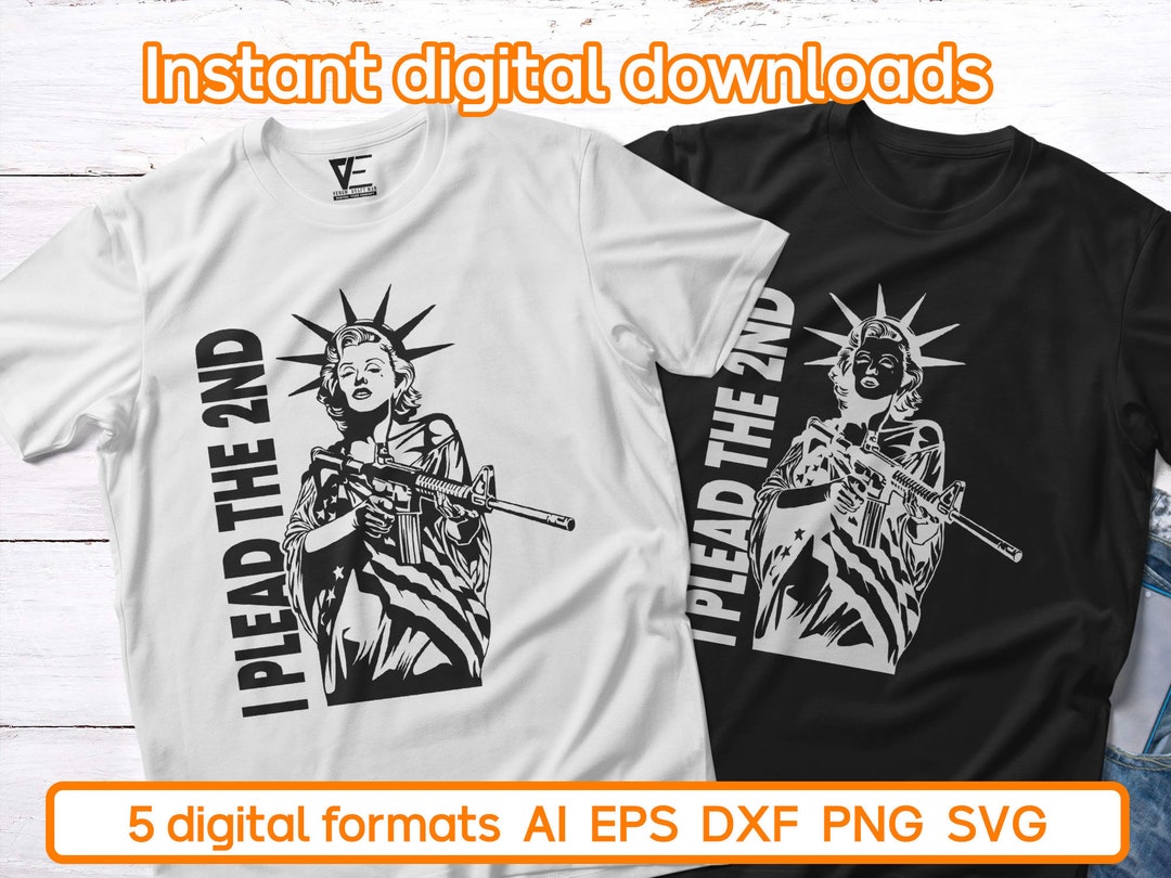 I Plead the 2nd SVG Support the Second Amendment SVG 2nd - Etsy