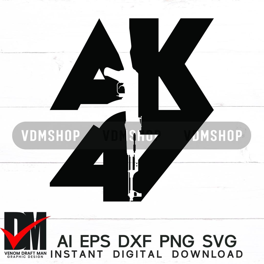 AR 47 Svg, Rifle Svg, Tactical Life Svg, 2nd Amendment Svg, Military ...