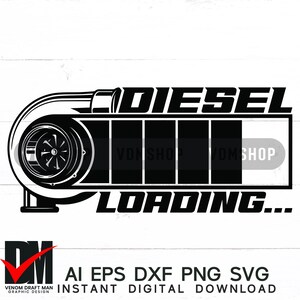 Diesel Loading Svg, Turbo Charger Svg, Diesel Mechanic Svg Png, Car ...