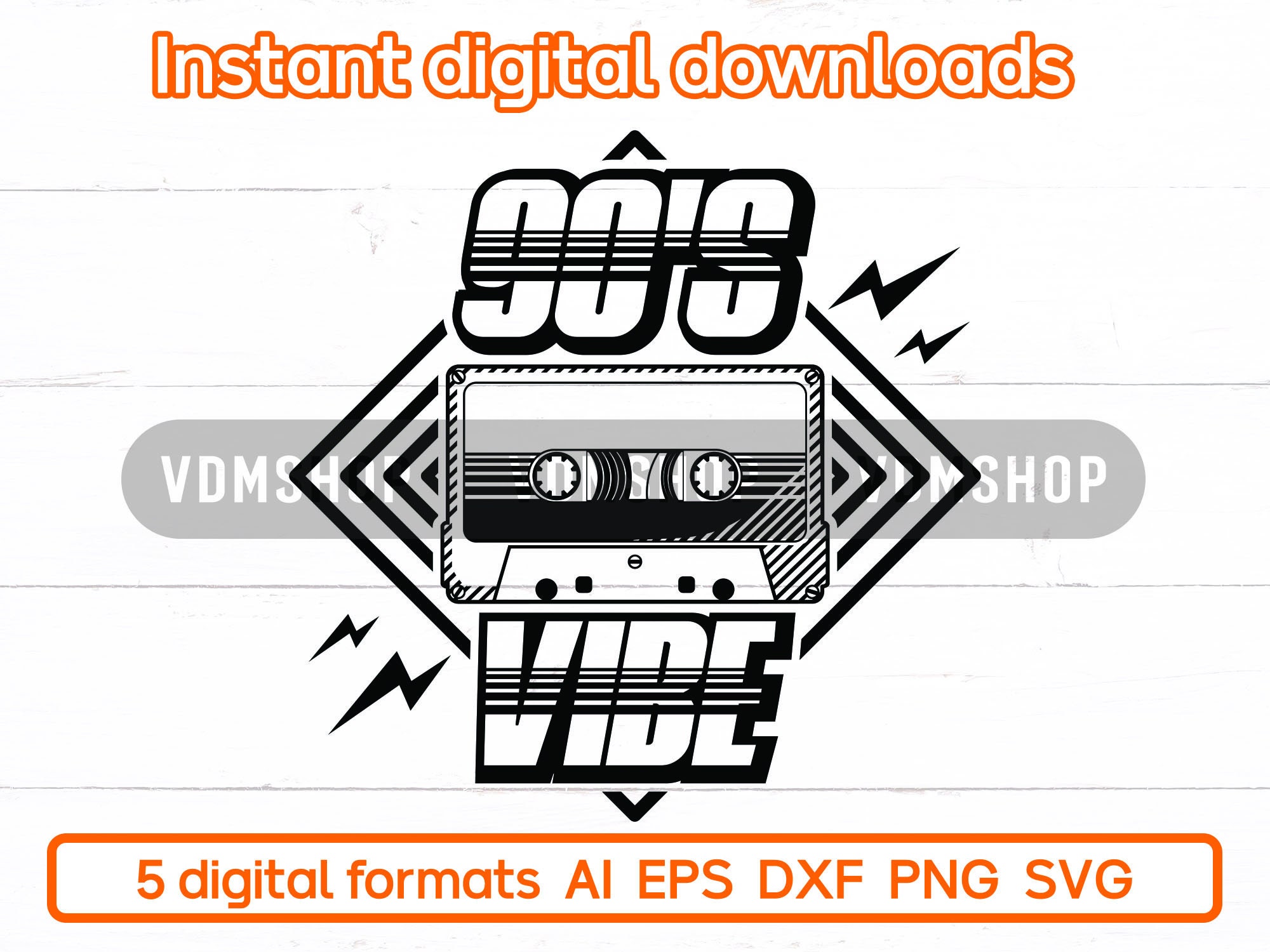 90s Vibe Svg Born in 1990 Svg Retro 1990s Cassette Tape Svg - Etsy