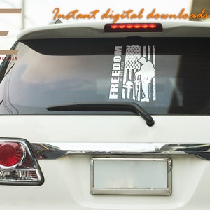 Freedom Isn't Free Distressed American Flag SVG Fallen - Etsy