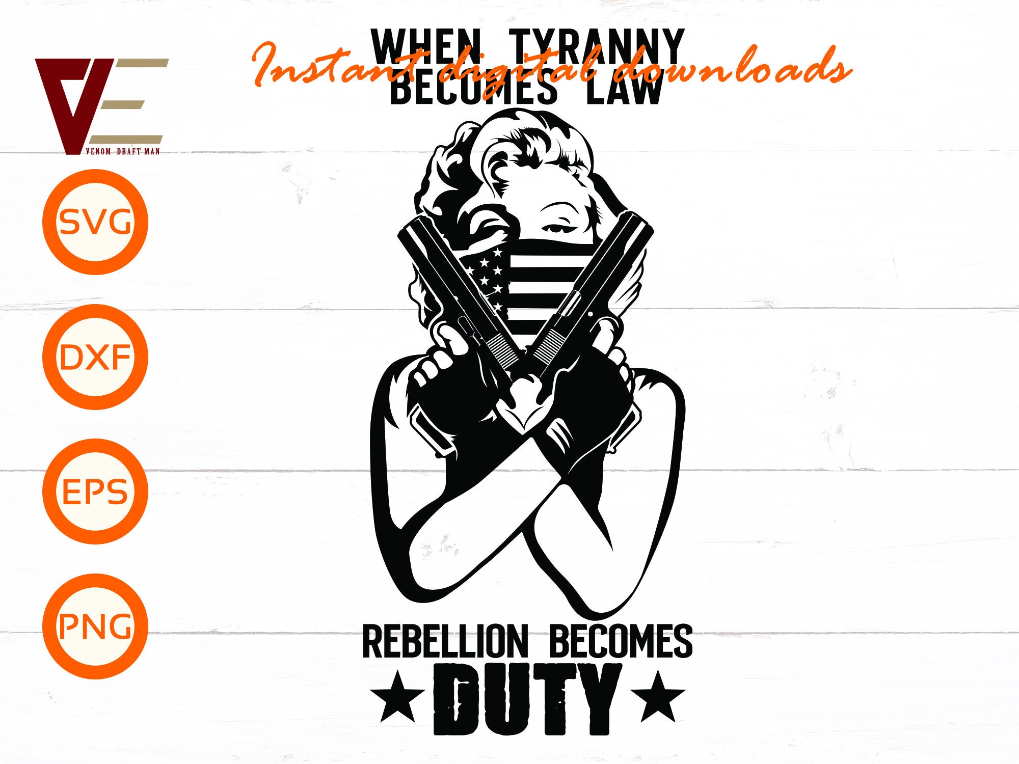 When Tyranny Becomes Law SVG We the People SVG 2nd Amendment - Etsy