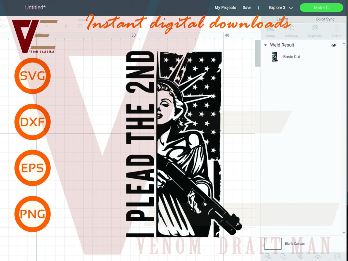 I Plead The 2nd Svg Support The Second Amendment SVG Files | Etsy