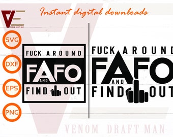 Around and Find Out Svg | Etsy