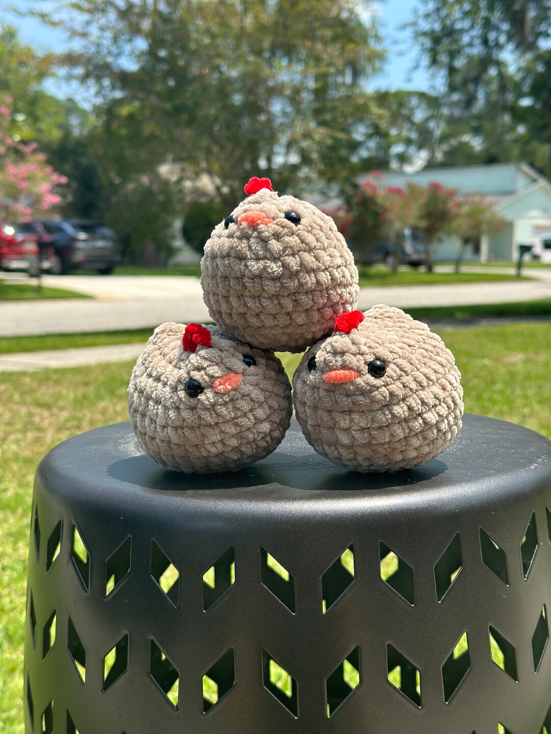 Crochet Chickens - Etsy