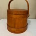 Large Wood Sugar Bucket With Lid Brentwood Handle - Etsy