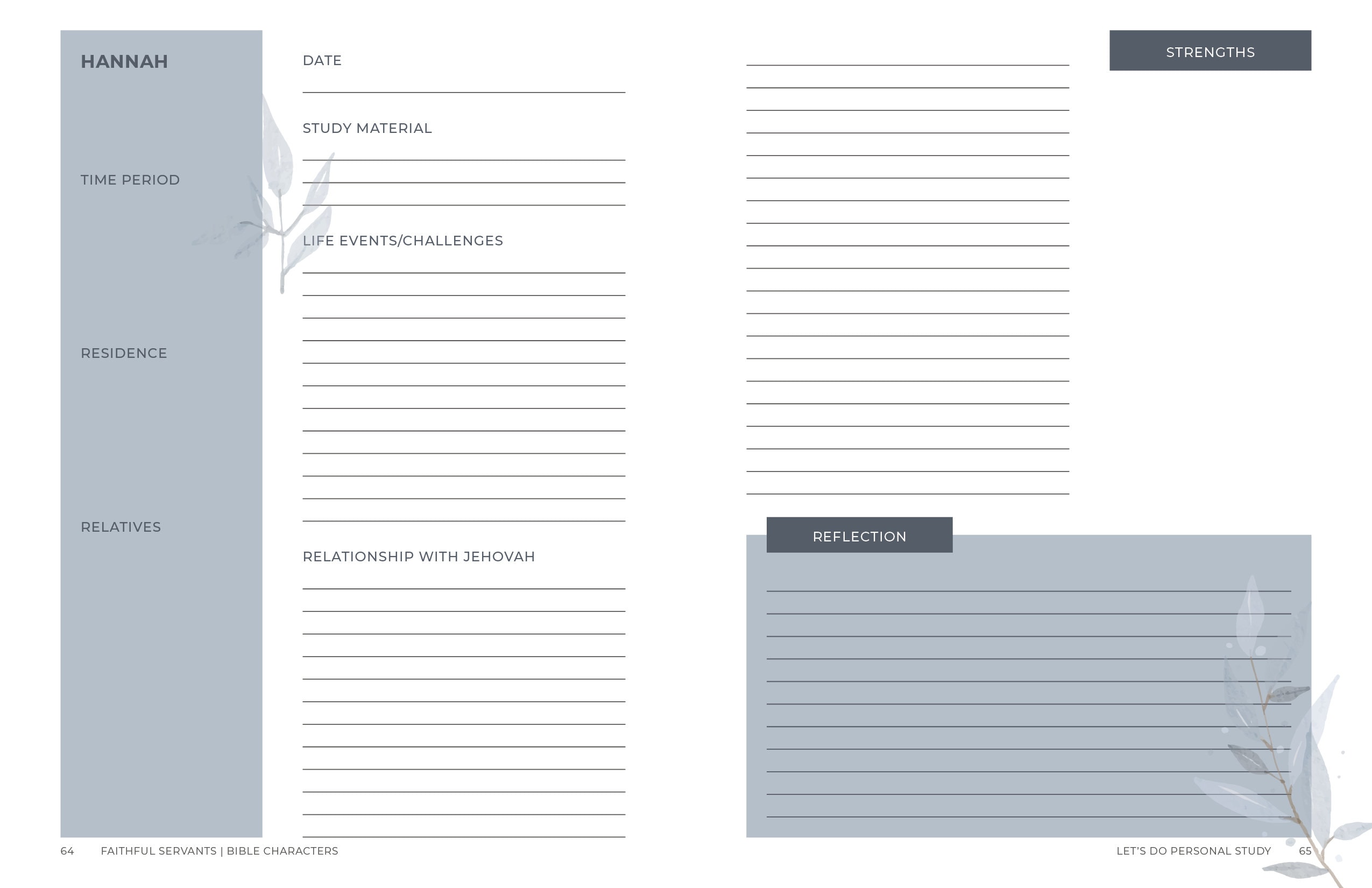 Let's Do Personal Study - JW Bible Study Notebook (printable) - Etsy