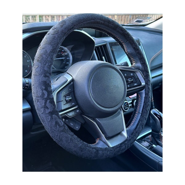 Suede Steering Wheel Cover - Etsy