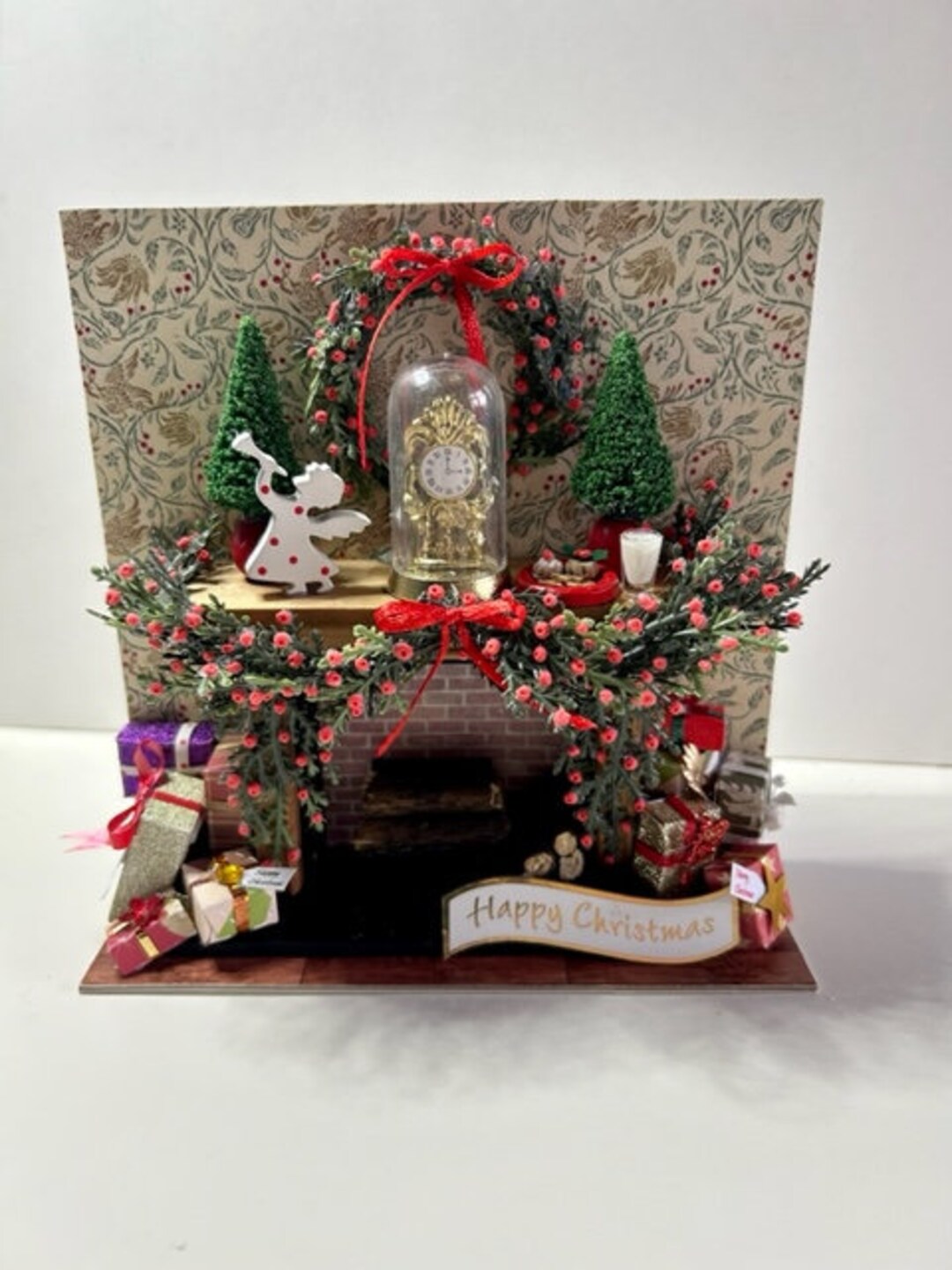 Carte de Noël 3D fait main carte de Noël carte 3D carte de - Etsy France