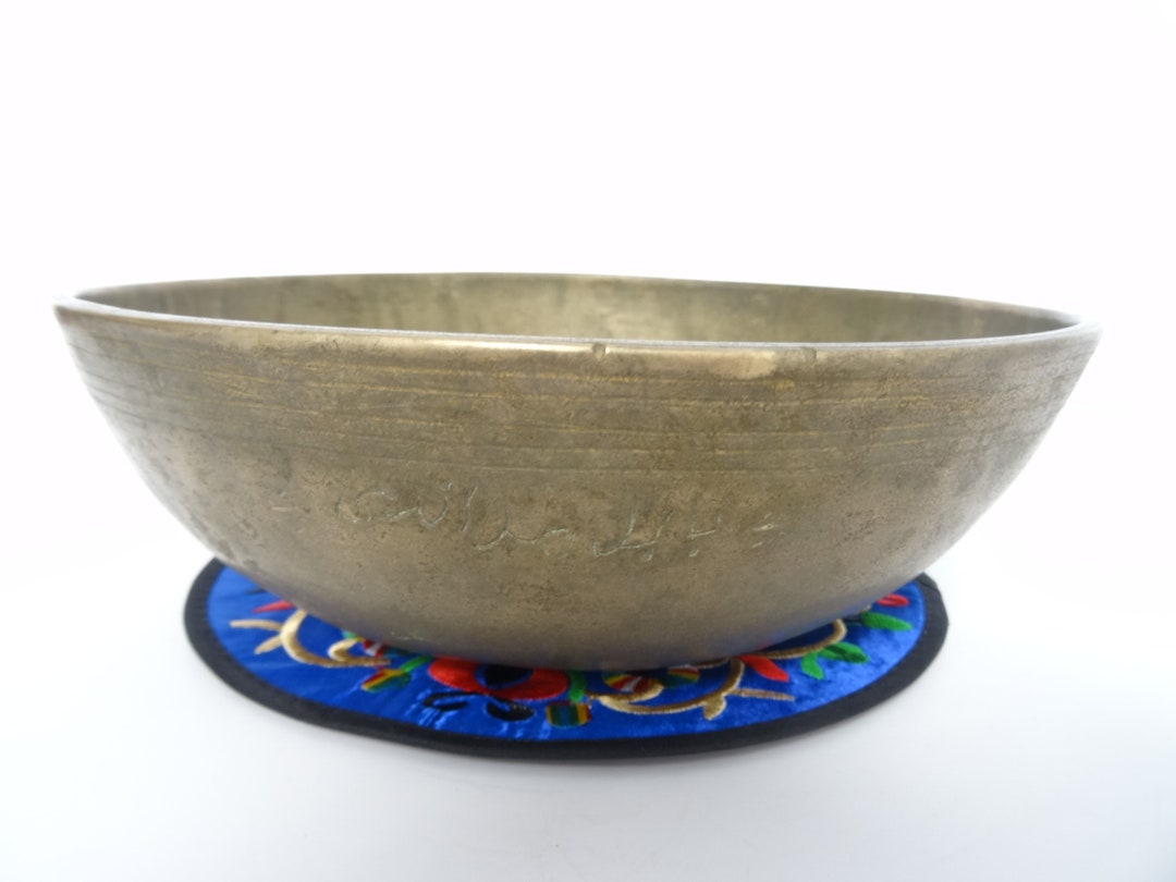 Rare Antique Manipuri Shiva Lingam Tibetan Singing Bowl Himalayan Sound ...