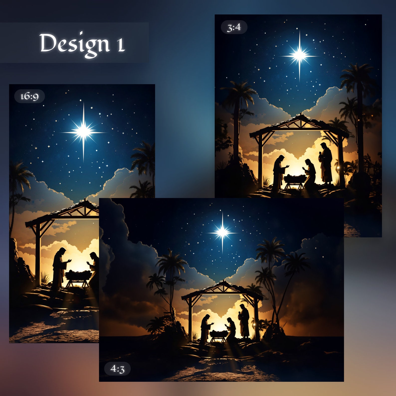 Nativity Bundle Svg, Png, Nativity Set Png, Nativity Scene Svg, Family ...