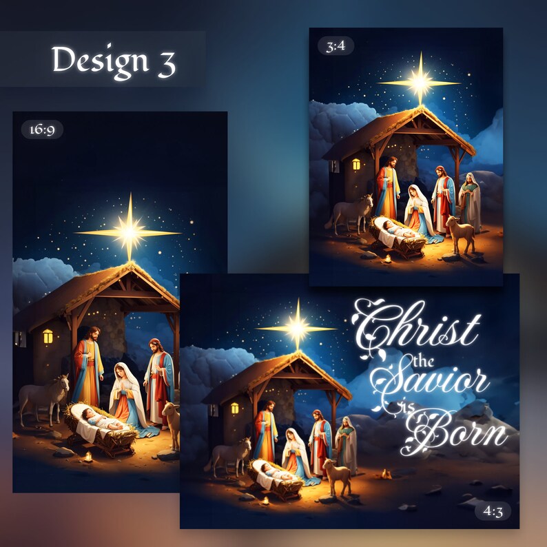 Nativity Bundle Svg, Png, Nativity Set Png, Nativity Scene Svg, Family ...