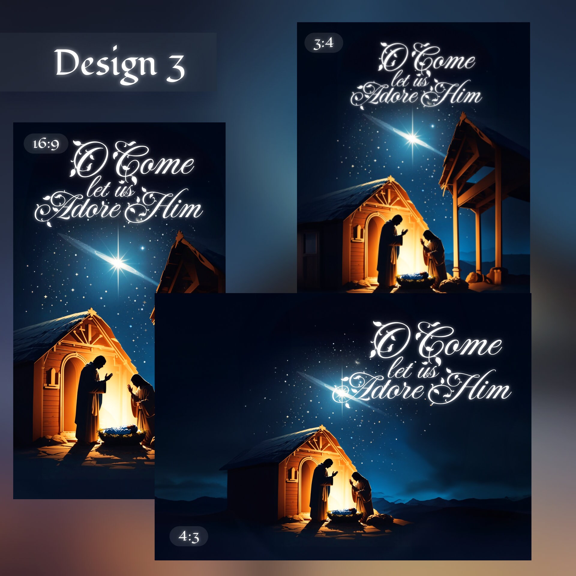 Nativity Bundle Svg, Png, Nativity Set Png, Nativity Scene Svg, Family ...