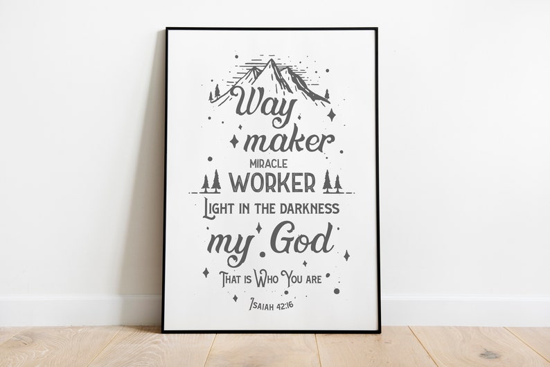 Waymaker, Miracle Worker, Promise Keeper, My God Svg DXF, PNG, PDF File ...