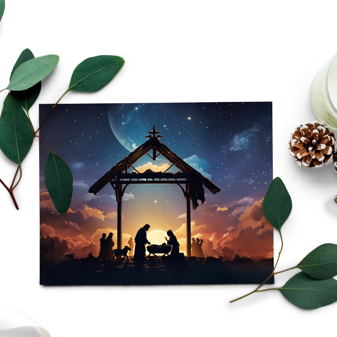 Nativity Bundle Svg, Png, Nativity Set Png, Nativity Scene Svg, Family ...