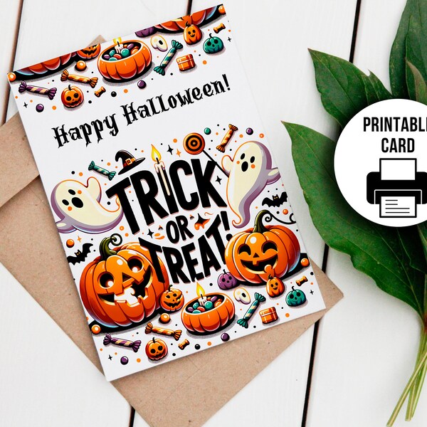 Halloween Postcards - Etsy