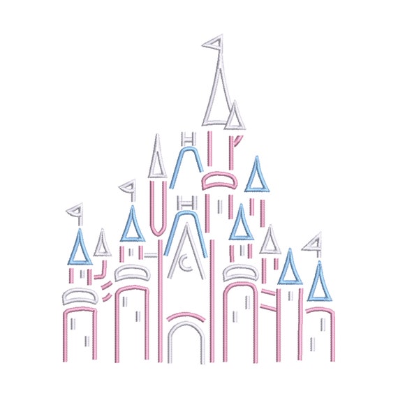 Cinderella Castle Outline